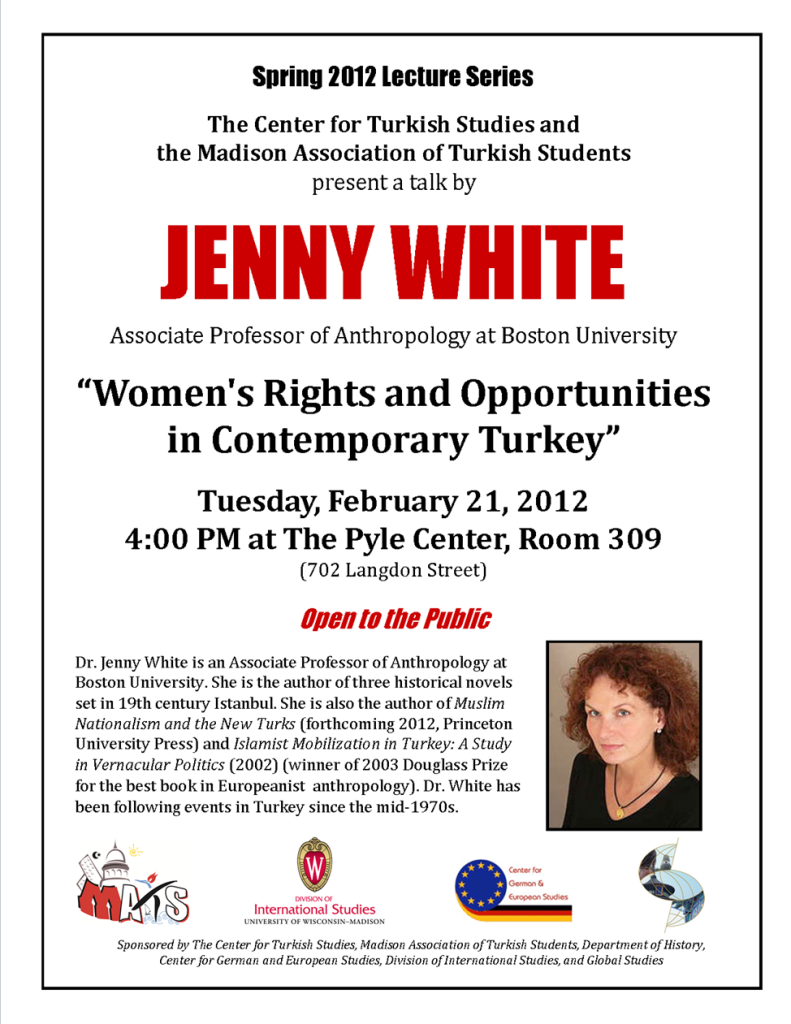 Karpat Center Events – Kemal H. Karpat Center for Turkish Studies – UW ...